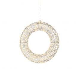 Corona Luminosa con LED bianco caldo